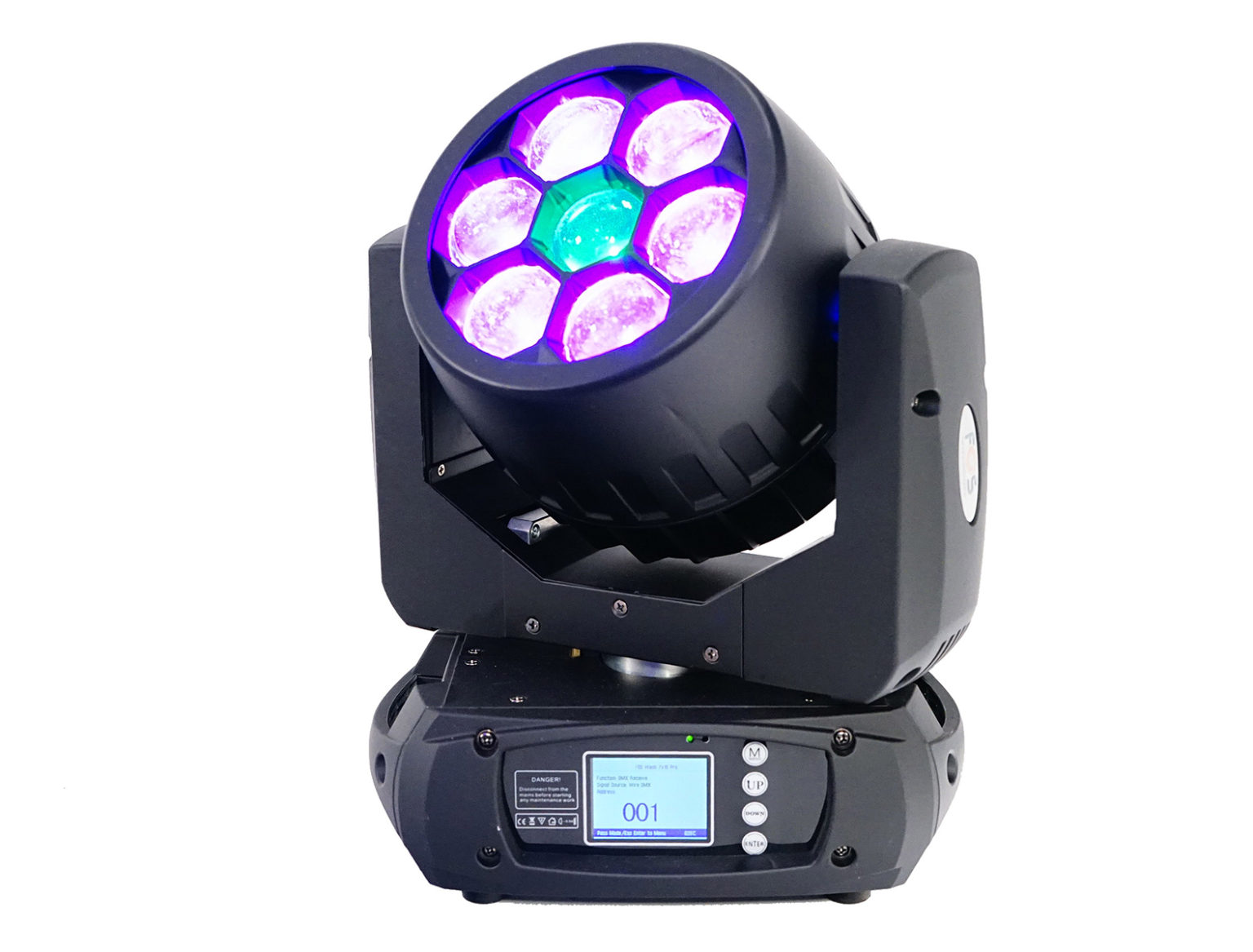 FOS WASH Q7 – Cabezal móvil Wash / Beam, Zoom 6-60 °, leds RGBW 4-EN-1 ...