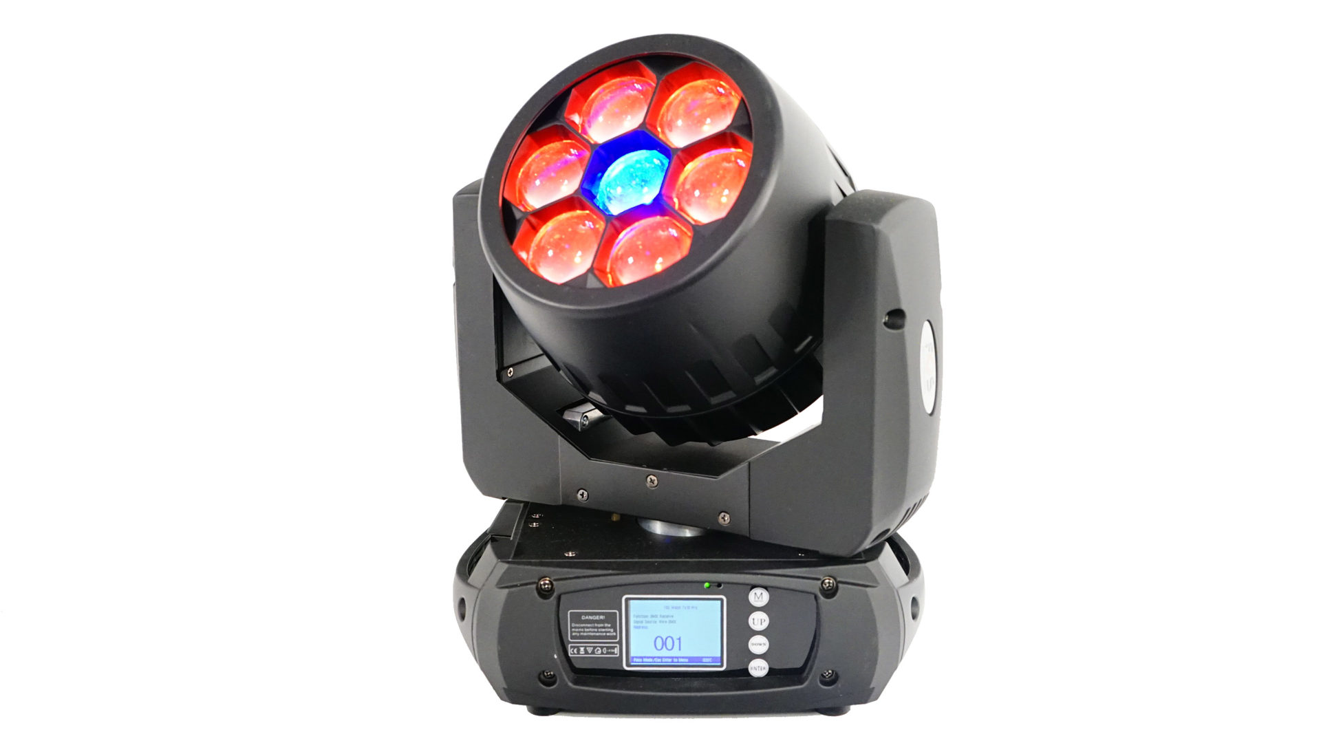 FOS WASH Q7 – Cabezal móvil Wash / Beam, Zoom 6-60 °, leds RGBW 4-EN-1 ...
