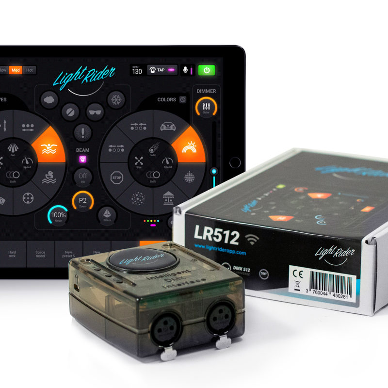 LIGHT RIDER WIFI 512CH – Interfaz Wifi DMX de 512 canales, control DMX ...