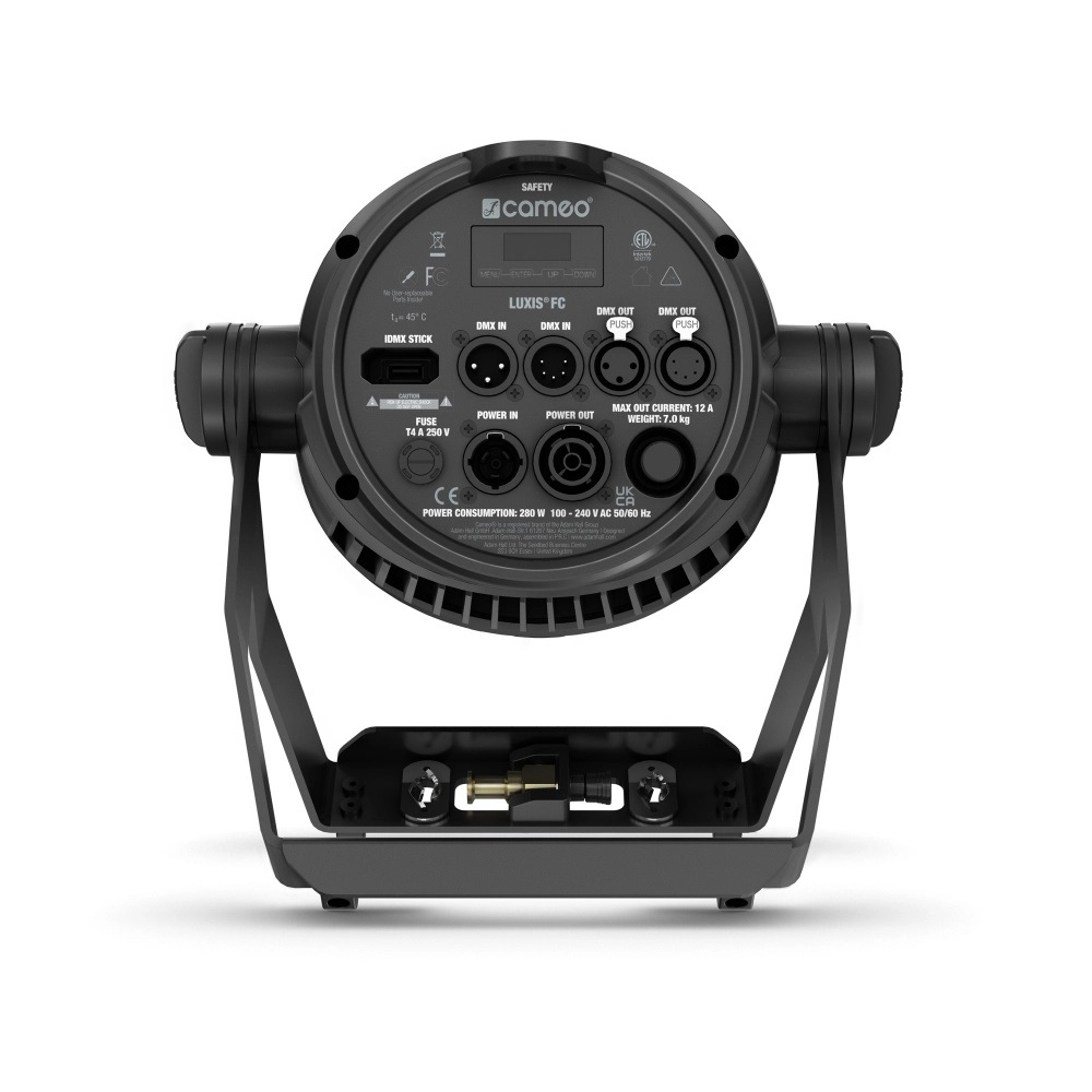 Cameo – LUXIS® FC – LED PAR 200W RGBALC a Full Color, Focos PAR LED ...