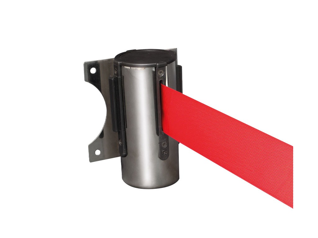 MARK – MPS 140 S – Cinta separadora y soporte pared. Cinta de 3 m. 4 orificios de fijación. Se ...