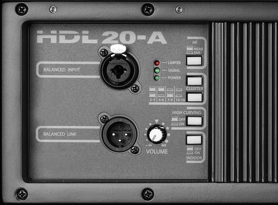 RCF Audio – HDL 20-A – Módulo line array activo de 2 vías 2×10″ + 2″, 700Wrms, 1400Wpeak – dBS